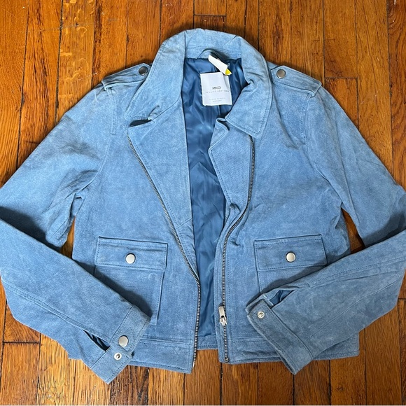 Mango | Jackets & Coats | Mng Genuine Leather Jacket | Poshmark